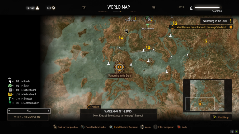 Wandering in the Dark (Main Quest) | The Witcher3 Wild Hunt Guide ...